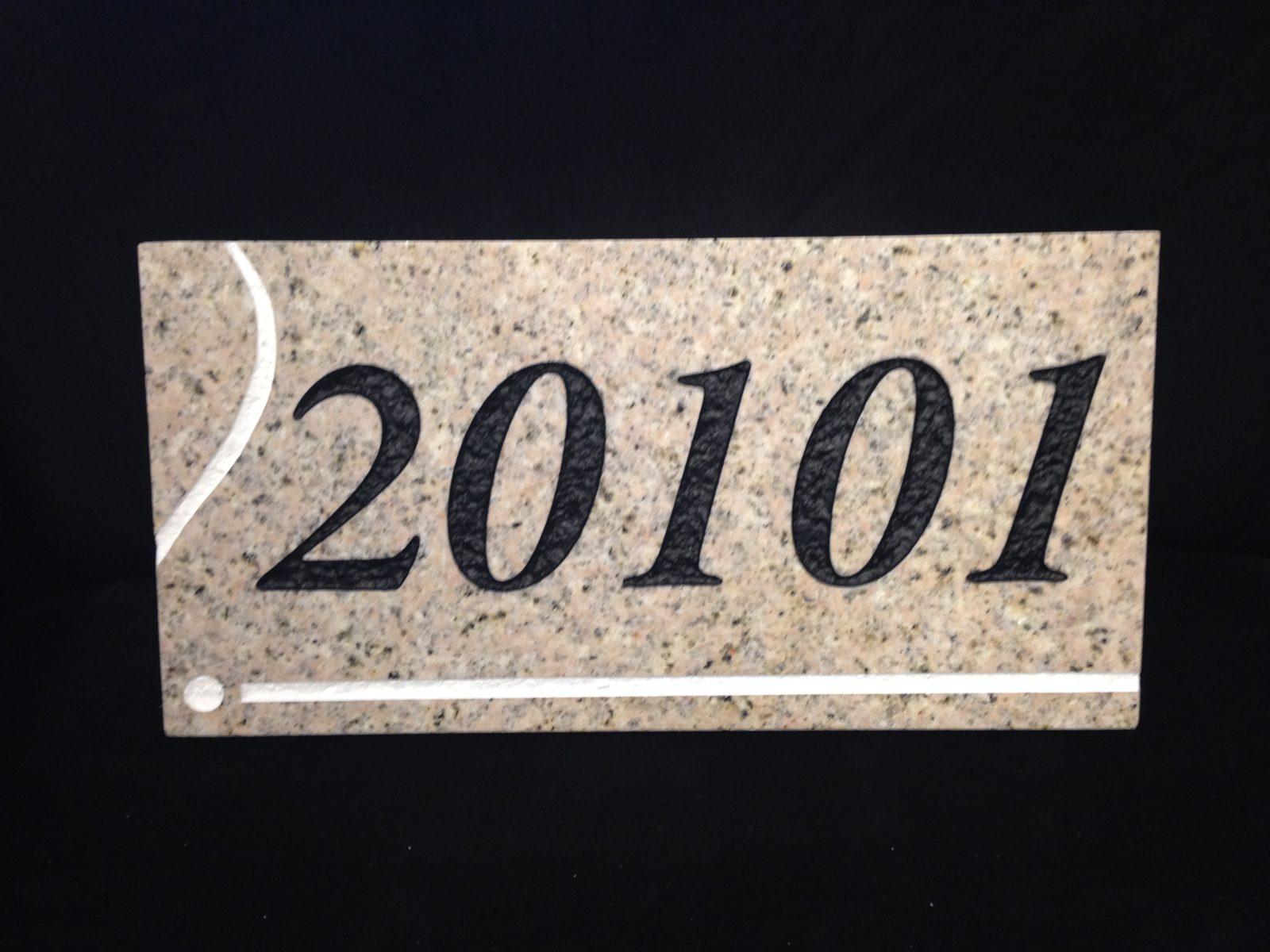 Builder and HOA Address Plaques • Striking Stone Studio